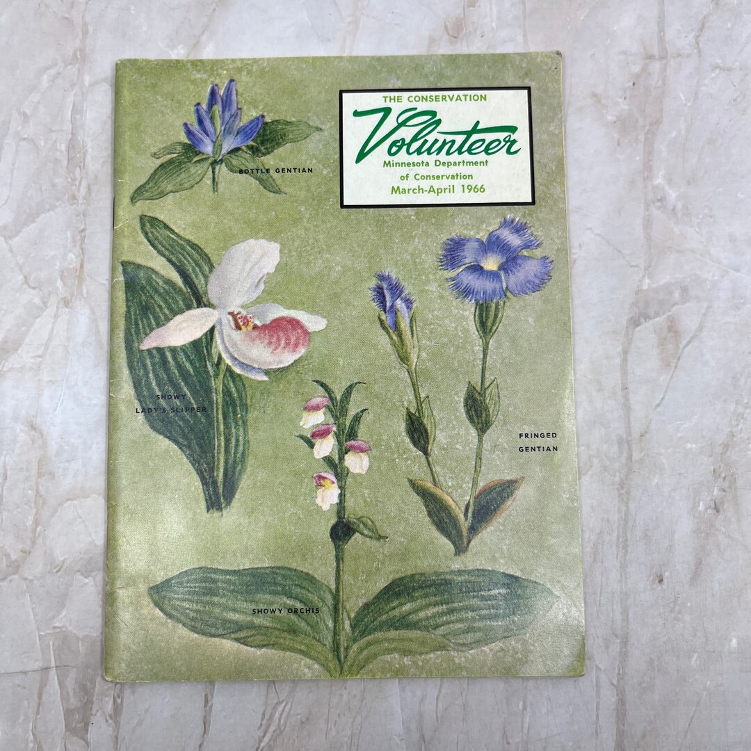 1966 April the Conservation Volunteer Magazine MN Dept of Conservation ...