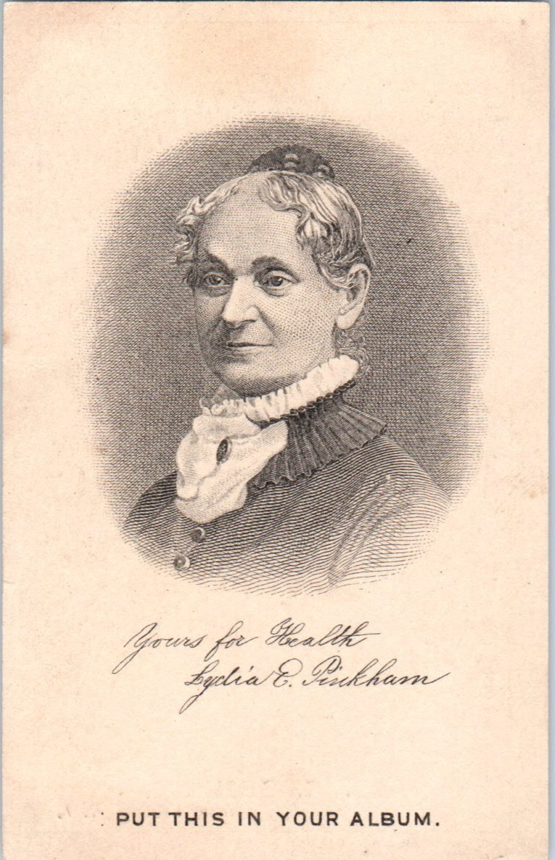 Lydia E. Pinkham's Vegetable Compound G.E. Greene Hope Valley Trade Card AB6-2 - Etsy