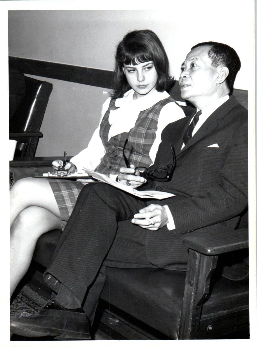 Yankton College Student Mavis Klein & Nishon Wilairat Original Photo ...