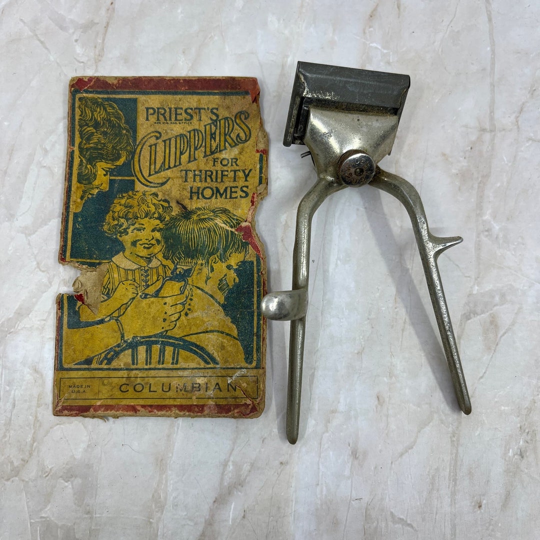 Antique Priest’s Manual Columbian Hair Clippers for Thrifty Homes TI9 ...