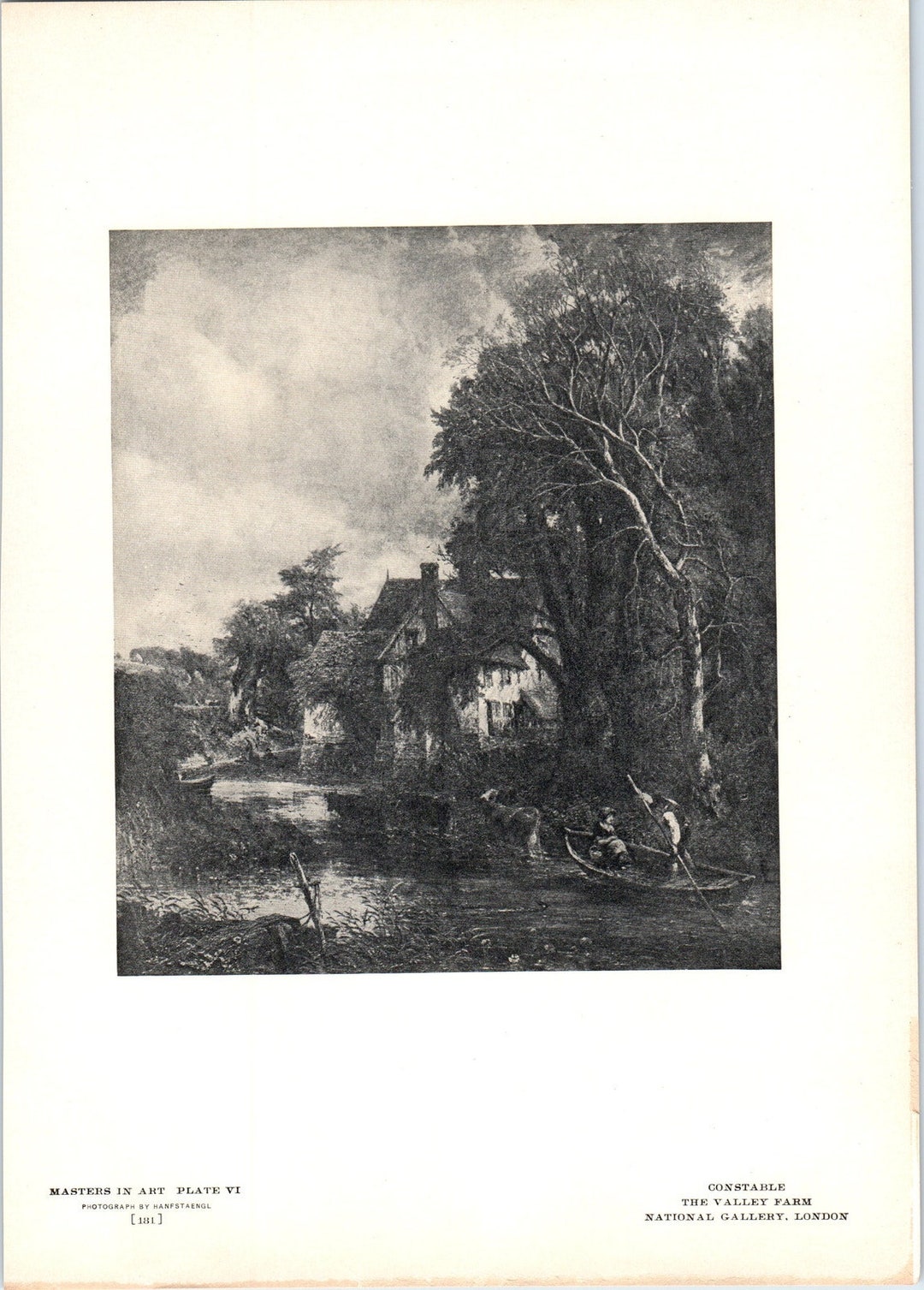 Constable - the Valley Farm 1906 Victorian Art Print AB8-MA1 - Etsy