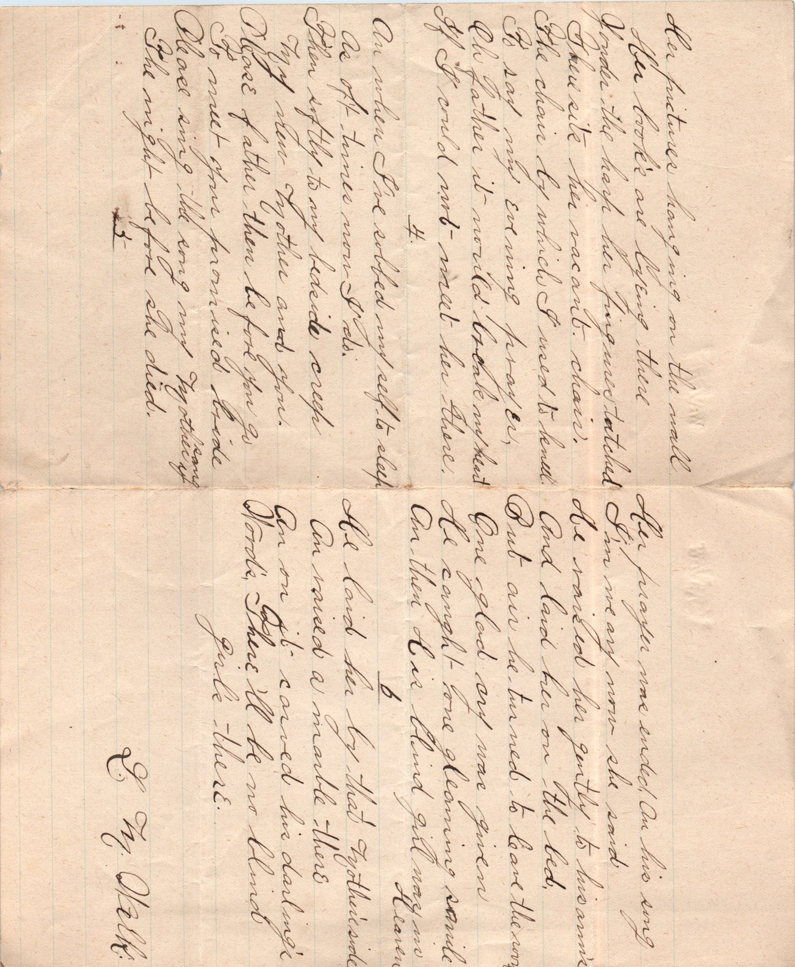 1870s Handwritten Poem - the Blind Girl's Prayer L.M. Welk D21 - Etsy