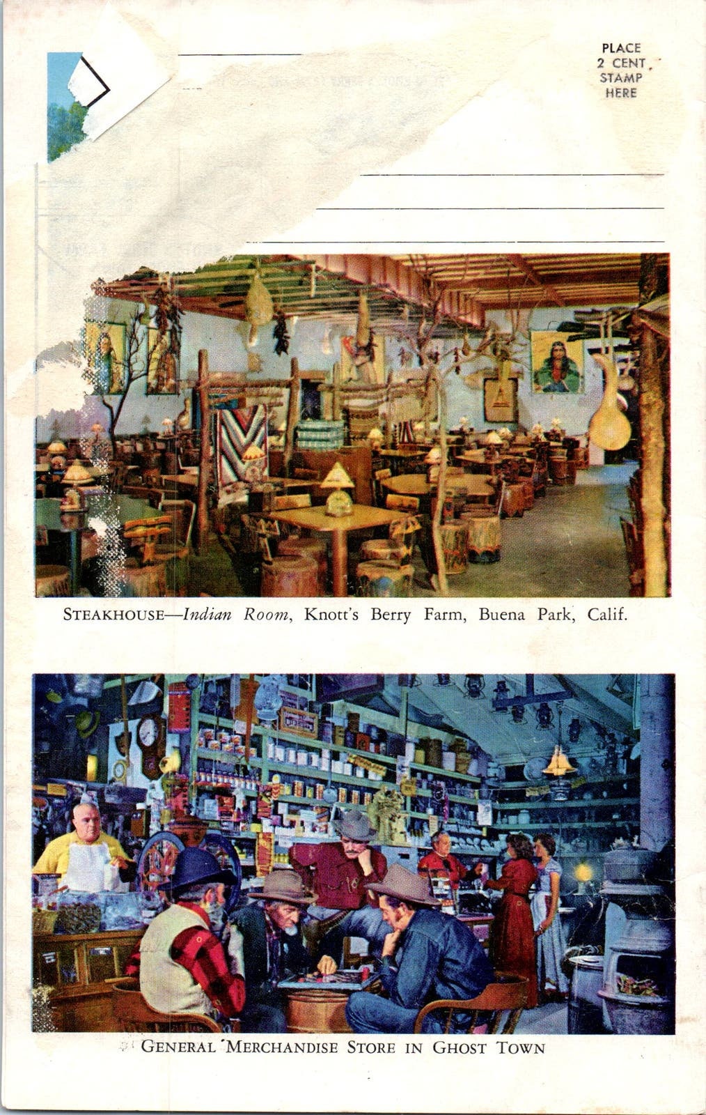 1953 Knott's Berry Farm Menu and Travel Guide Book Buena Park CA AE8 - Etsy