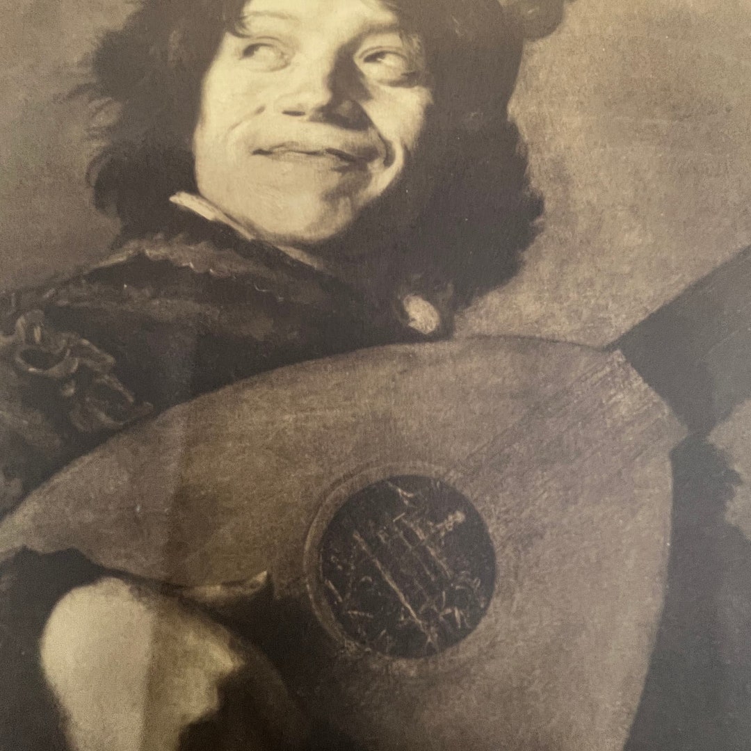 C1900 Frans Hals the Buffoon Art Print Lithograph 9x10 FL6-3 - Etsy