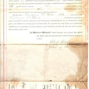 1890 Deer Lodge Montana Quitclaim Deed Gilman G. Welch AF7-E6 - Etsy