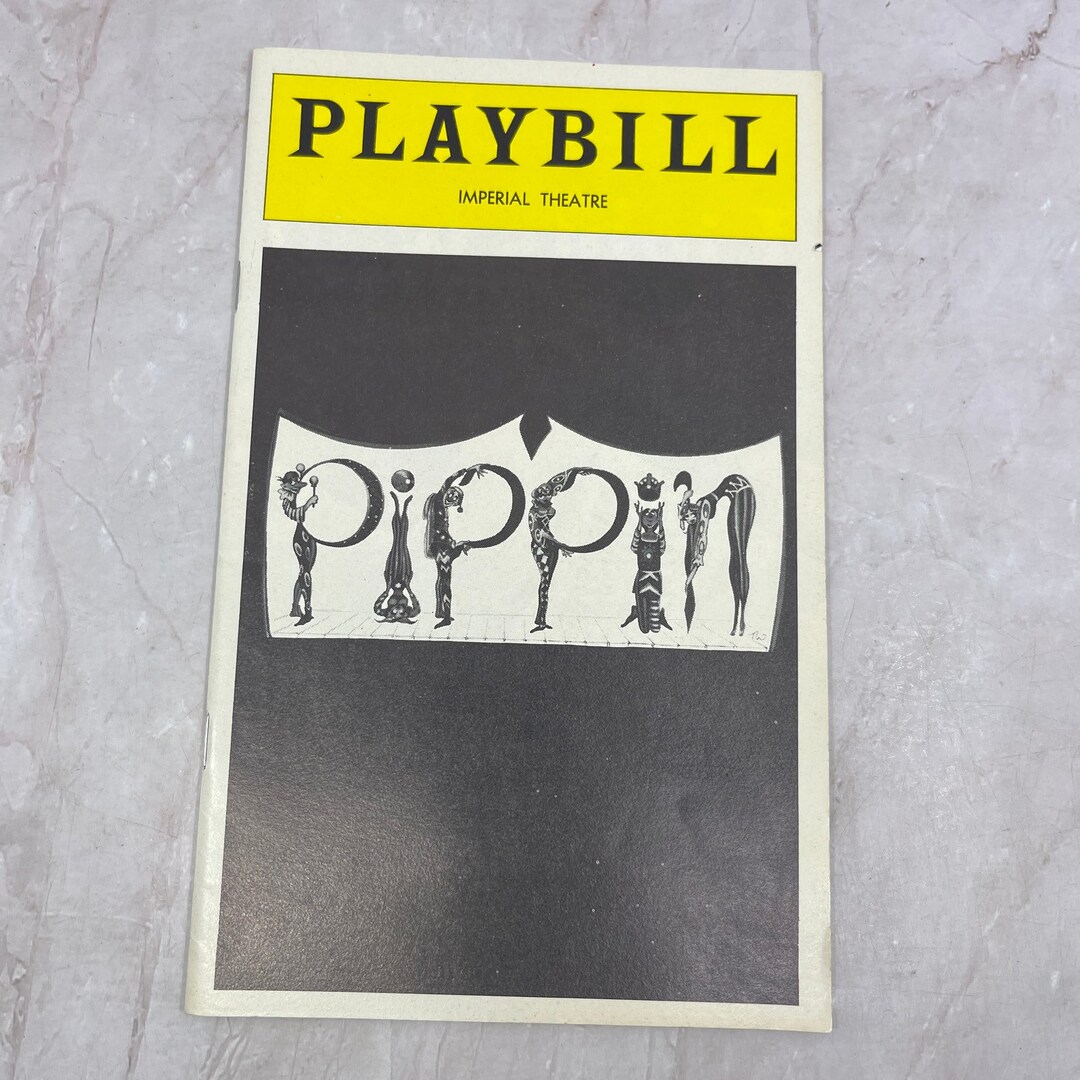 1976 Imperial Theatre Pippin Playbill Stuart Ostrow Eric Berry TH9-LX1 ...