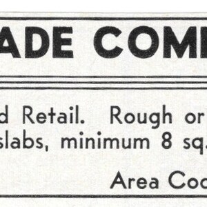 Midwestern Jade Company Casper Wyoming 1964 Magazine Ad AB6-SL1 - Etsy