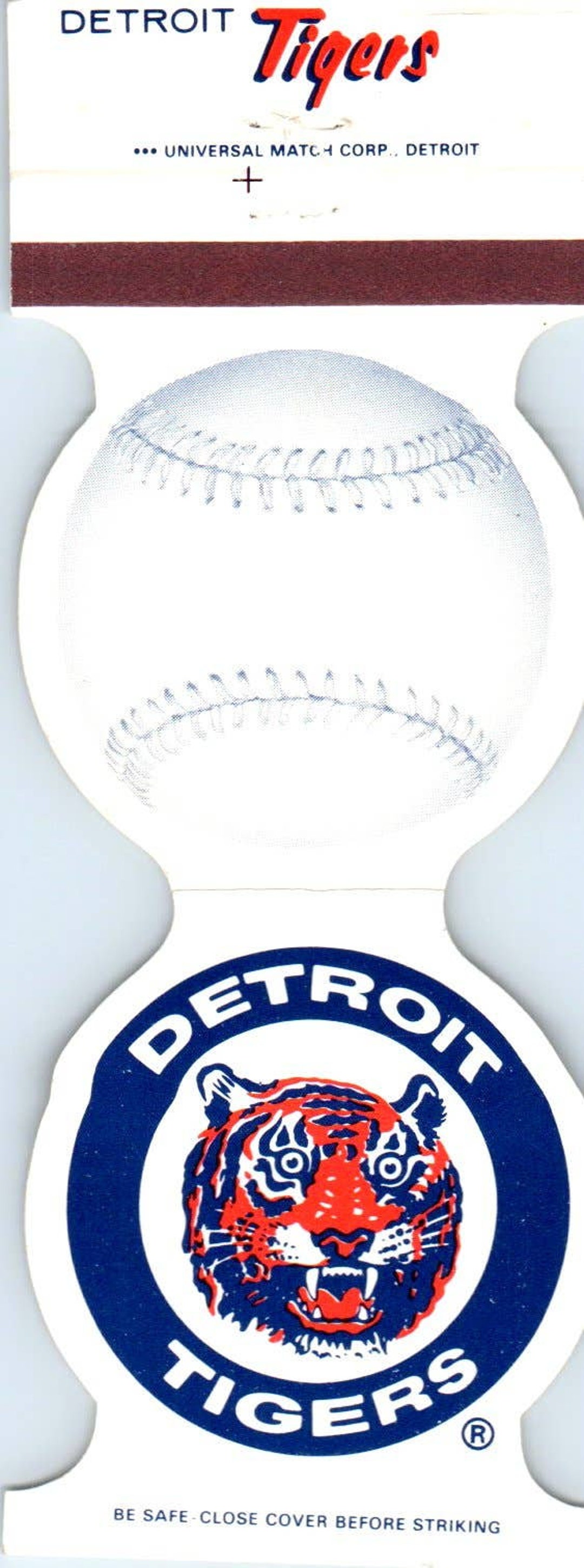 1983 Detroit Tigers Baseball MLB Schedule Matchbook Cover SA1-M4 - Etsy