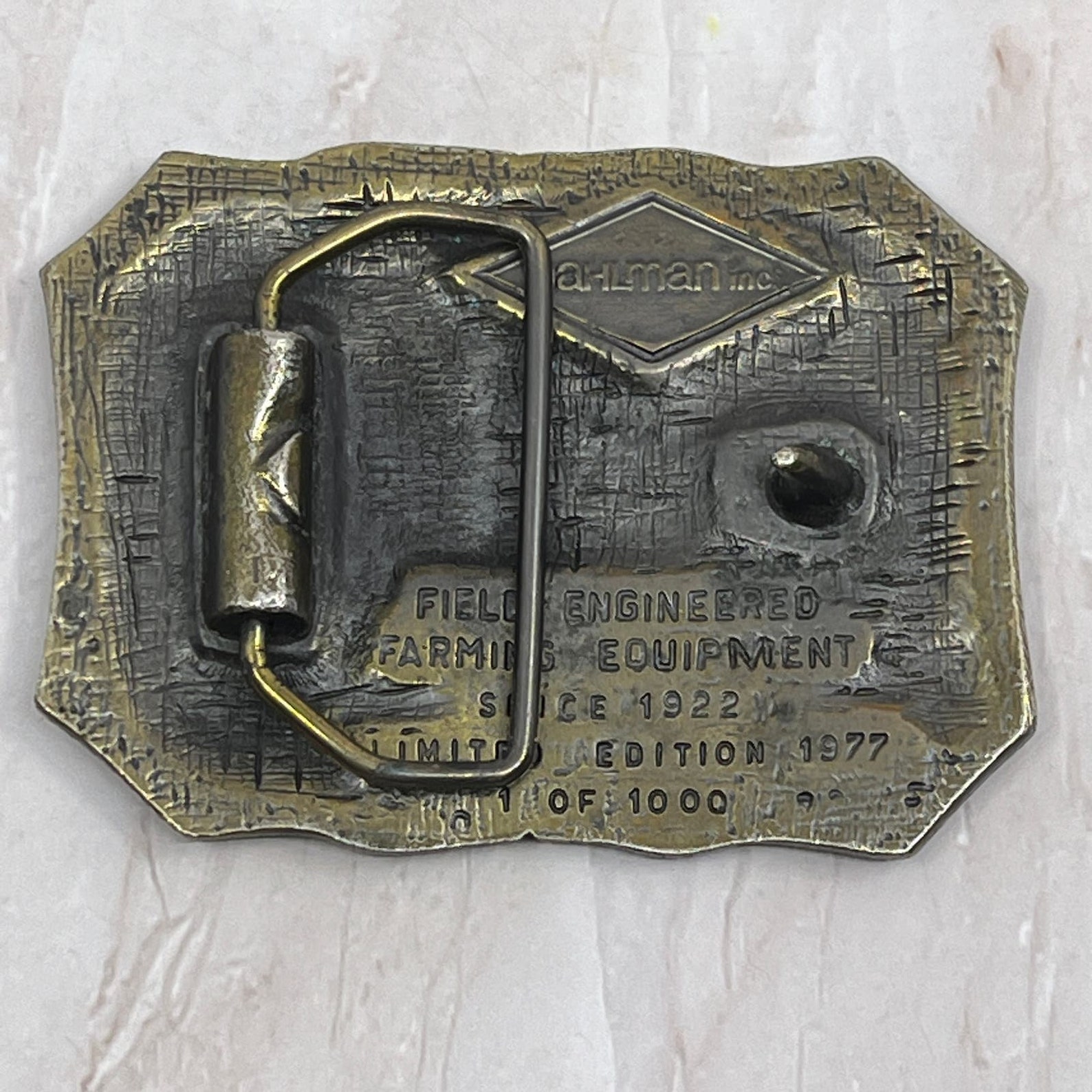 1977 Field Engineered Farming Equipment Ltd Belt Buckle 1 of 1000 ...