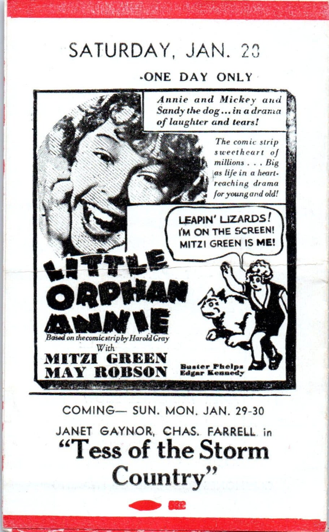 C1932 Johnny J. Jones Alcyon Theatre Highland Park IL Program the ...