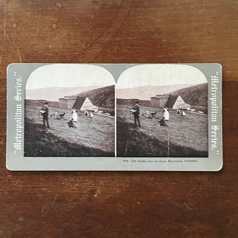 The Guides Inn on Giant Mountains Germany Antique Stereoview Card TJ9 ...