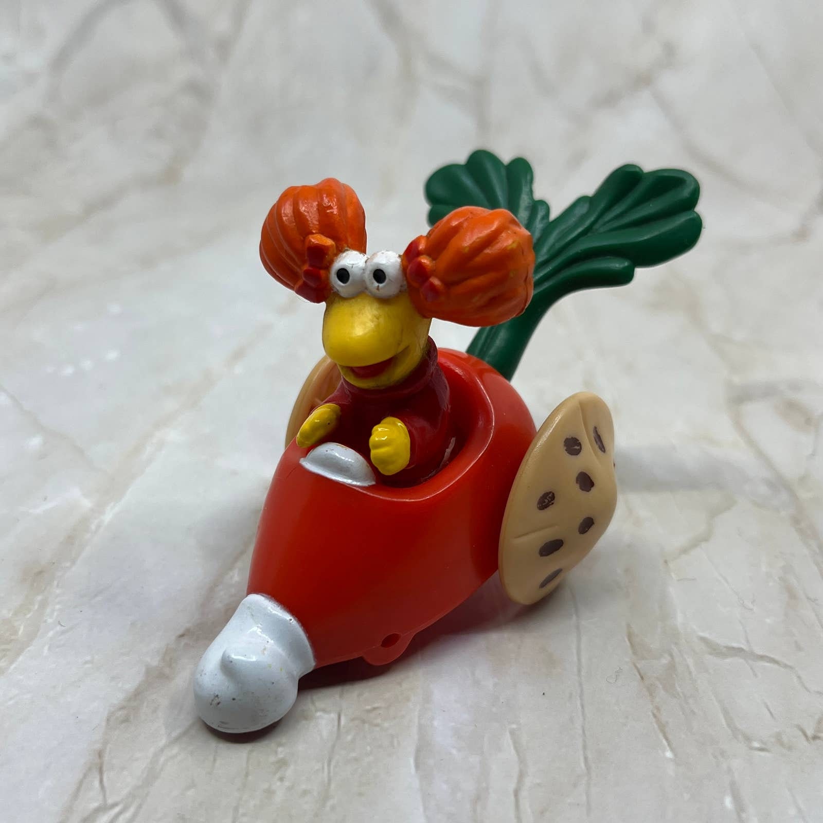 Mcdonalds Happy Meal Toy 1988 Fraggle Rock Red Fraggle Maggy Raddish ...