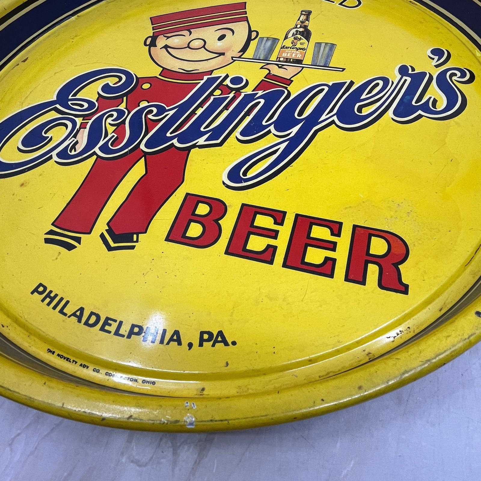 1933 Esslinger's Repeal Beer 14 Inch Tray Philadelphia, Pennsylvania TI8 - Etsy