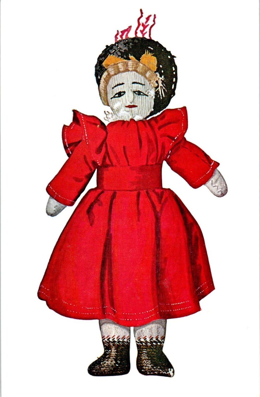 Rag Doll Tilly Rex Bush National Gallery of Art Original Postcard PB6 ...