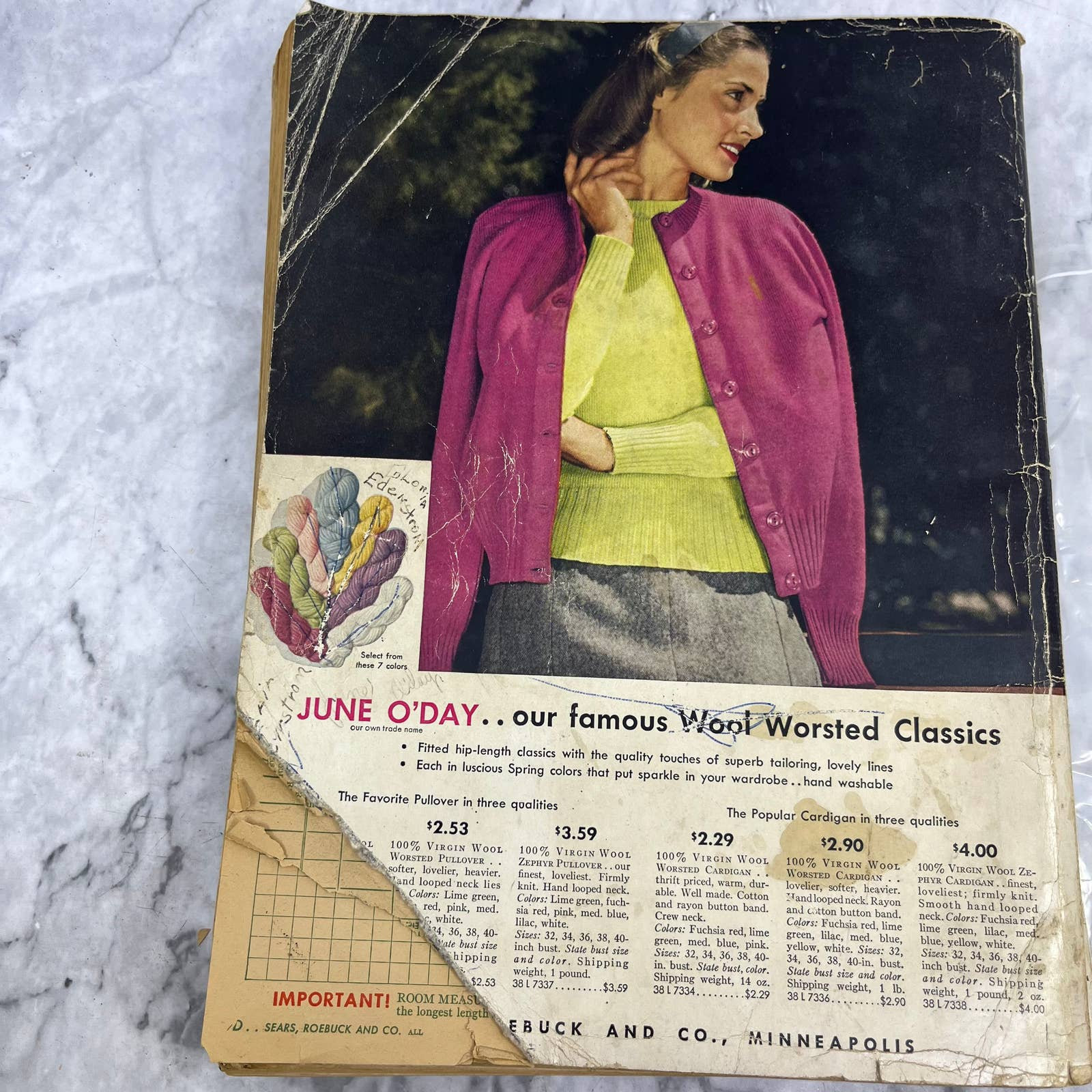 WWII 1945 Sears Spring Summer Catalog Minneapolis Edition S2 - Etsy