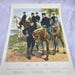 Brigadier General Staff & Line Officers C1910 H.A. Ogden Lithograph ...
