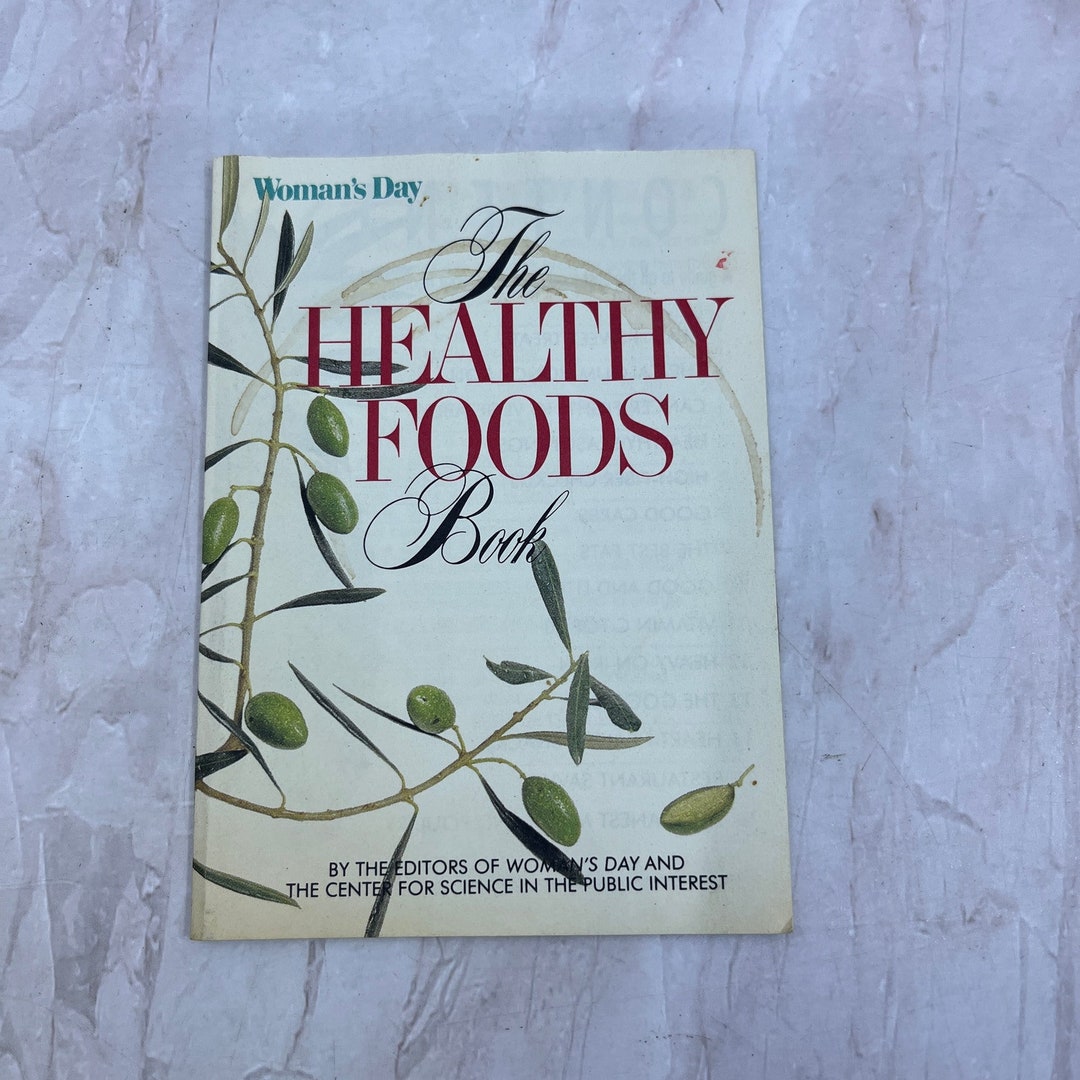 1987 Woman's Day the Healthy Foods Book Booklet for Dieting TG7-EK - Etsy