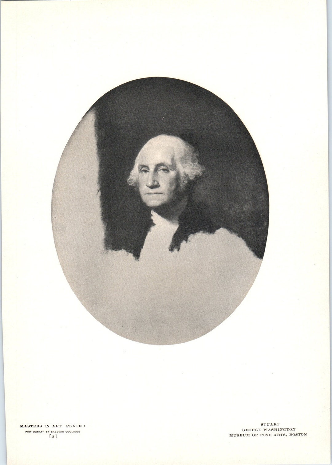 George Washington - Stuart 1906 Victorian Art Print AB8-MA4 - Etsy
