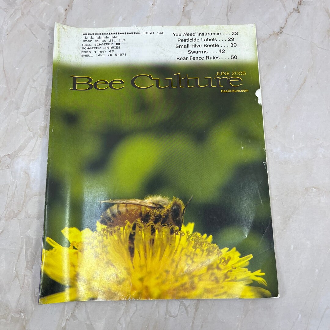 2005 June Bee Culture Magazine - Magazine of American Beekeeping M7 - Etsy