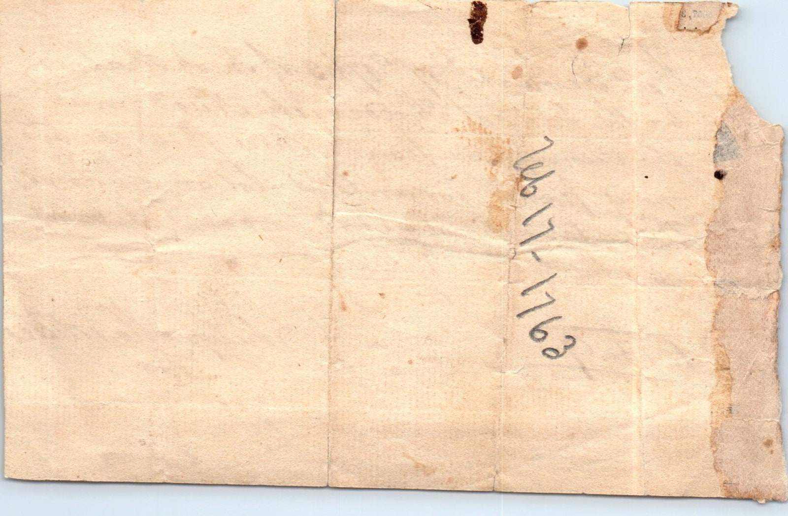 1762 Handwritten Letter Jacob Shafner Frederick Nicodemus Geo. Reynolds ...
