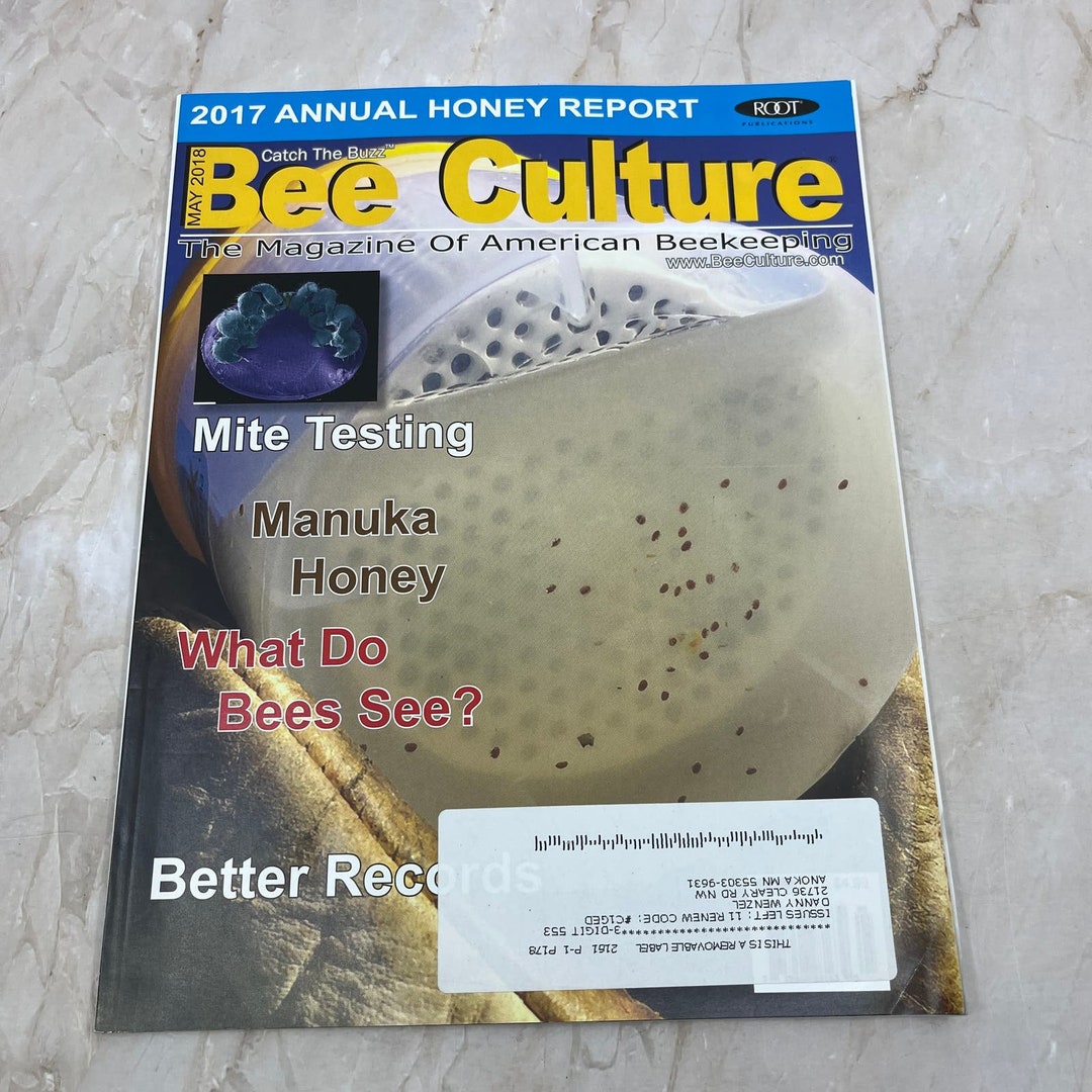 2018 May Bee Culture Magazine Magazine - Magazine of American Beekeeping M7 - Etsy