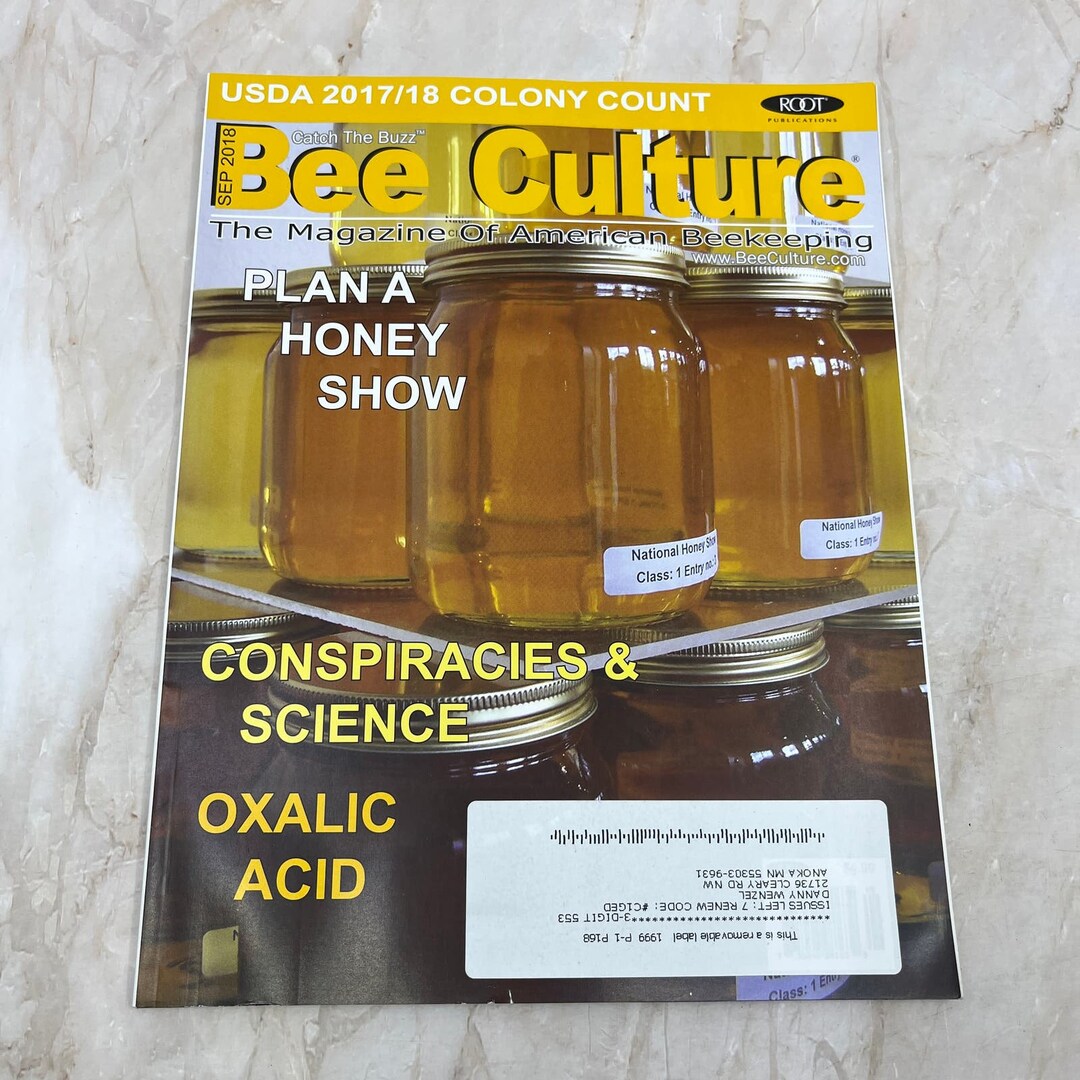 2018 Sep Bee Culture Magazine Magazine - Magazine of American ...