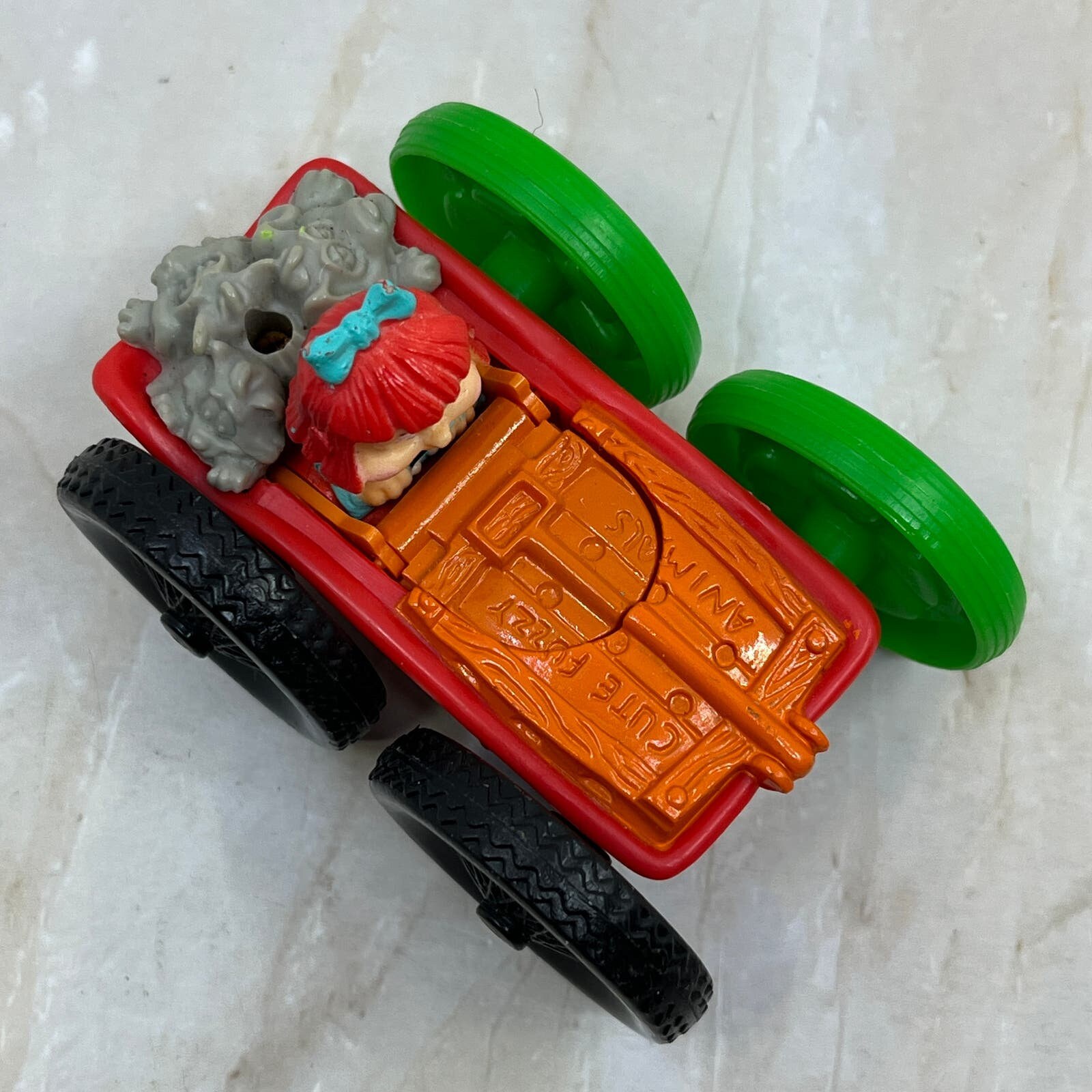 1991 Warner Bros. Tiny Toons Buster Bunny & Elmyra Flip Car Mcdonald's ...