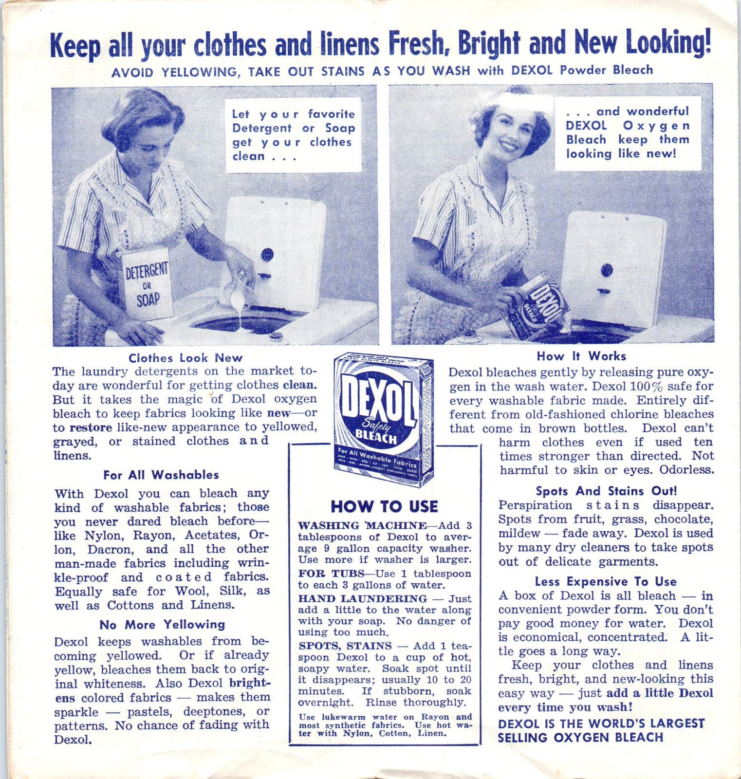 C1950 Radio Kitchen Club Recipes Brochure Edith Hansen Martha Bohlsen ...