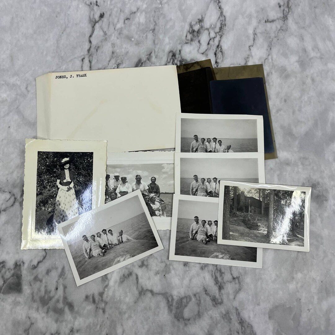 1930s Collection of Photos & Negatives Frank J. Jones Country Home Trip ...