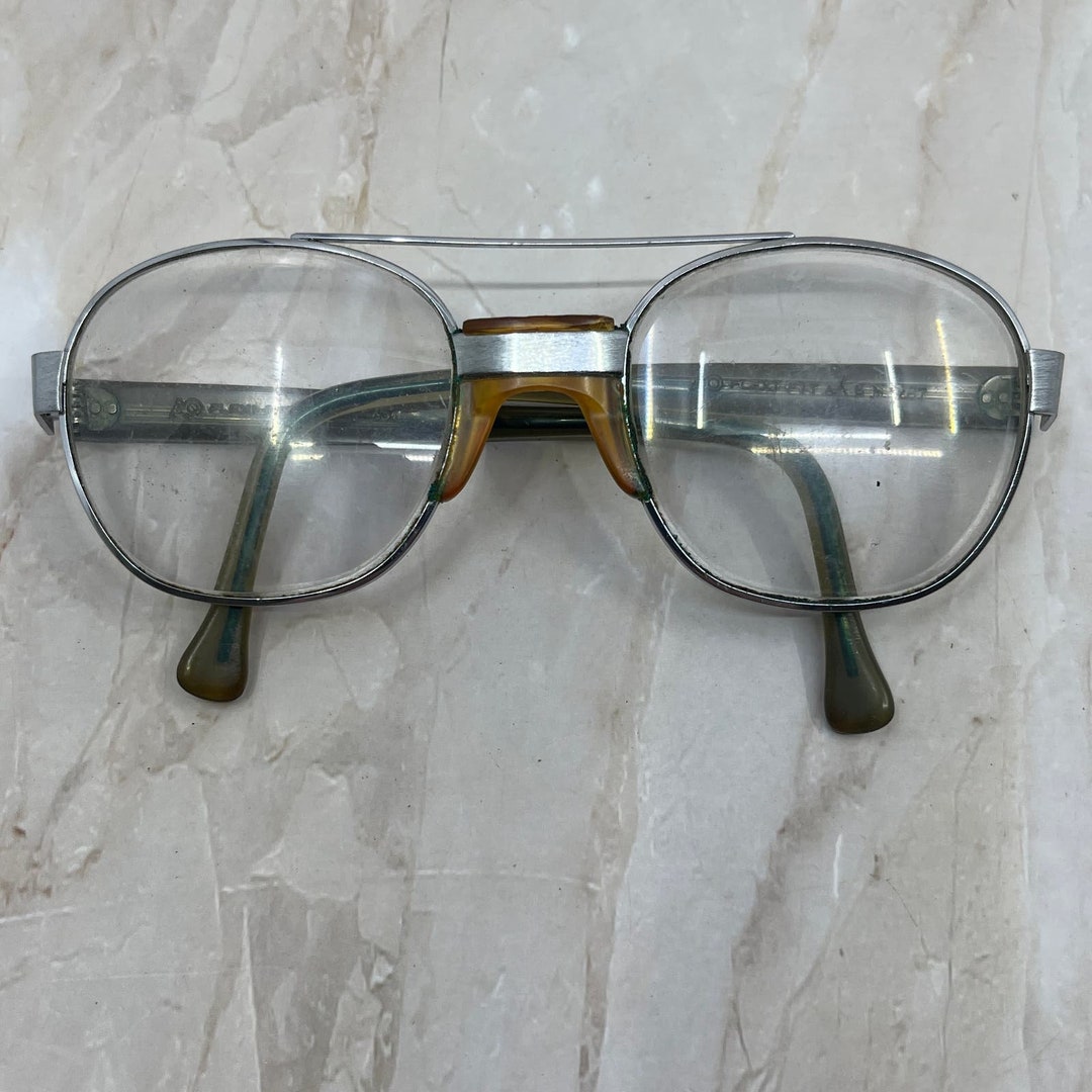 Retro Mens AO American Optical Aviator Sunglasses Eyeglasses Frames TD7-G5-6 - Etsy