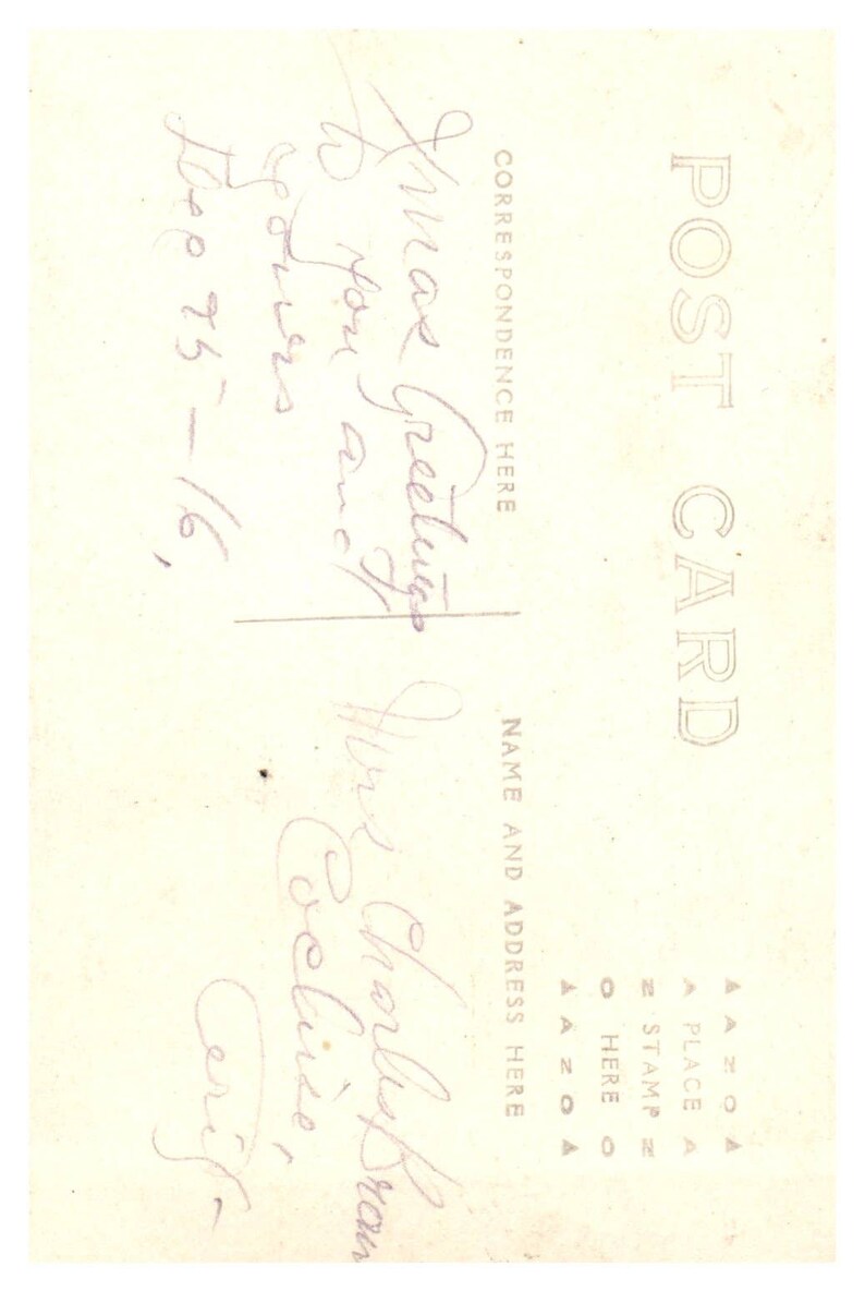 Portrait of a Nurse in White 1916 - Original Postcard RPPC TJ8-4 - Etsy