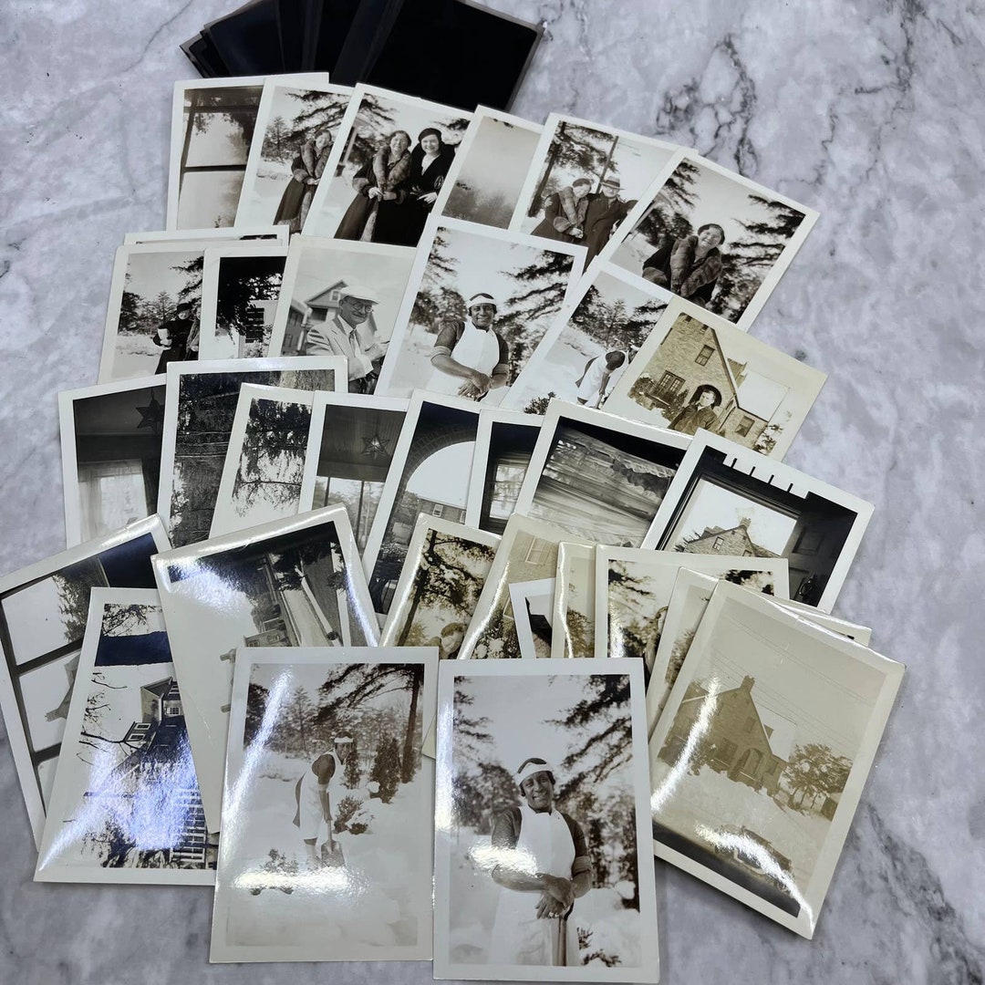 1930s Collection of Photos & Negatives of gordon Road House TJ8 - Etsy