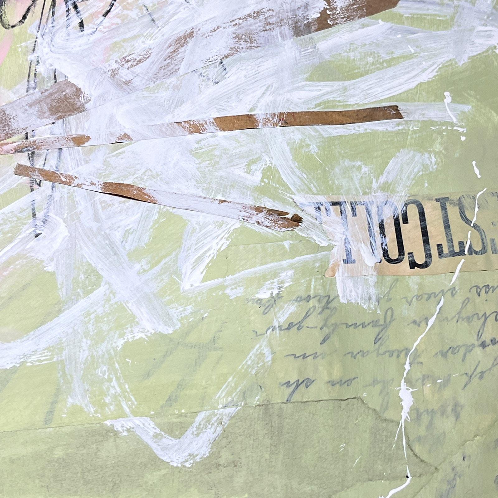 Original Mixed Media Abstract Art Painting 18x24 “rhetoric" Signed - Etsy