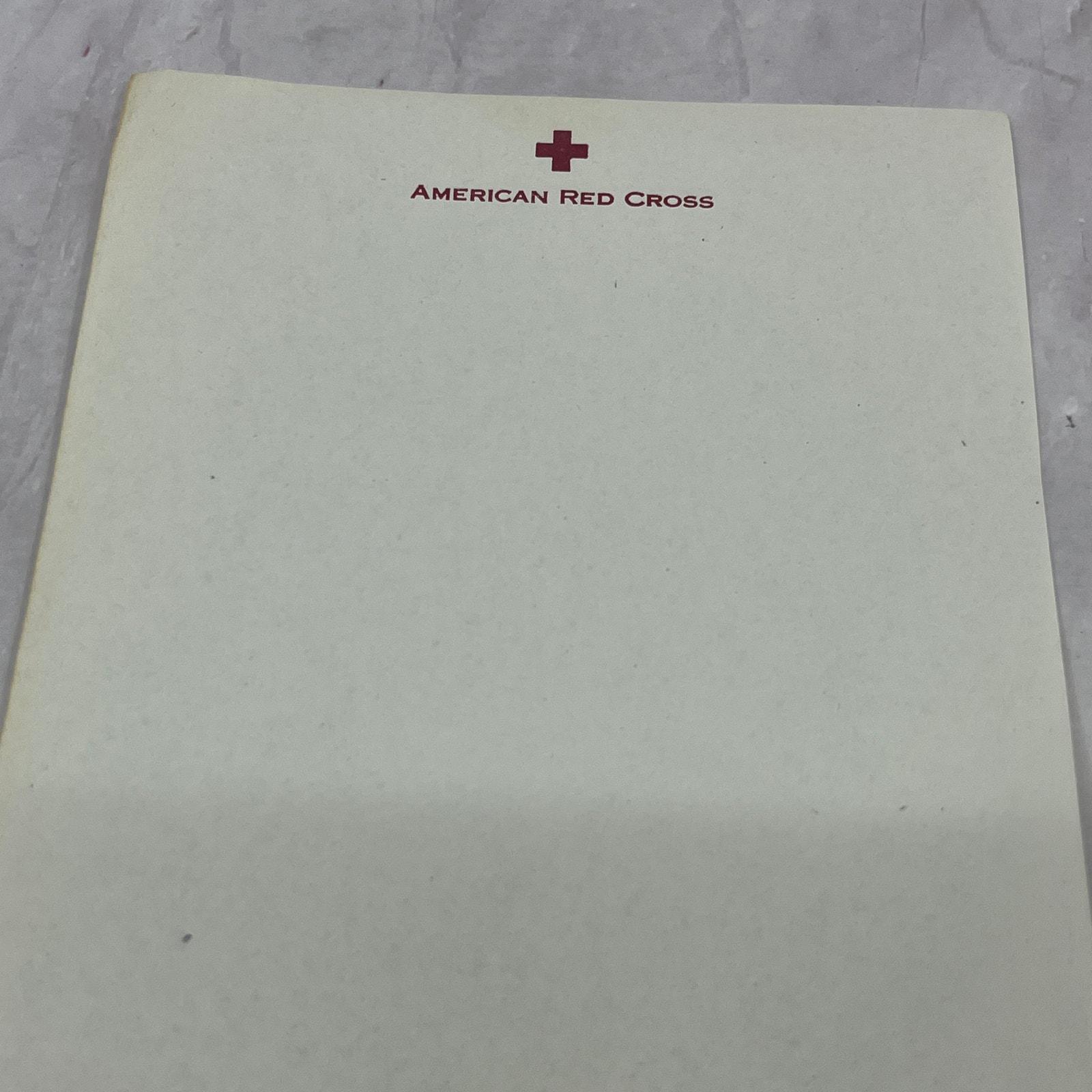 C1945 WWII American Red Cross Letterhead Blank Form 539-A TB8-OD - Etsy