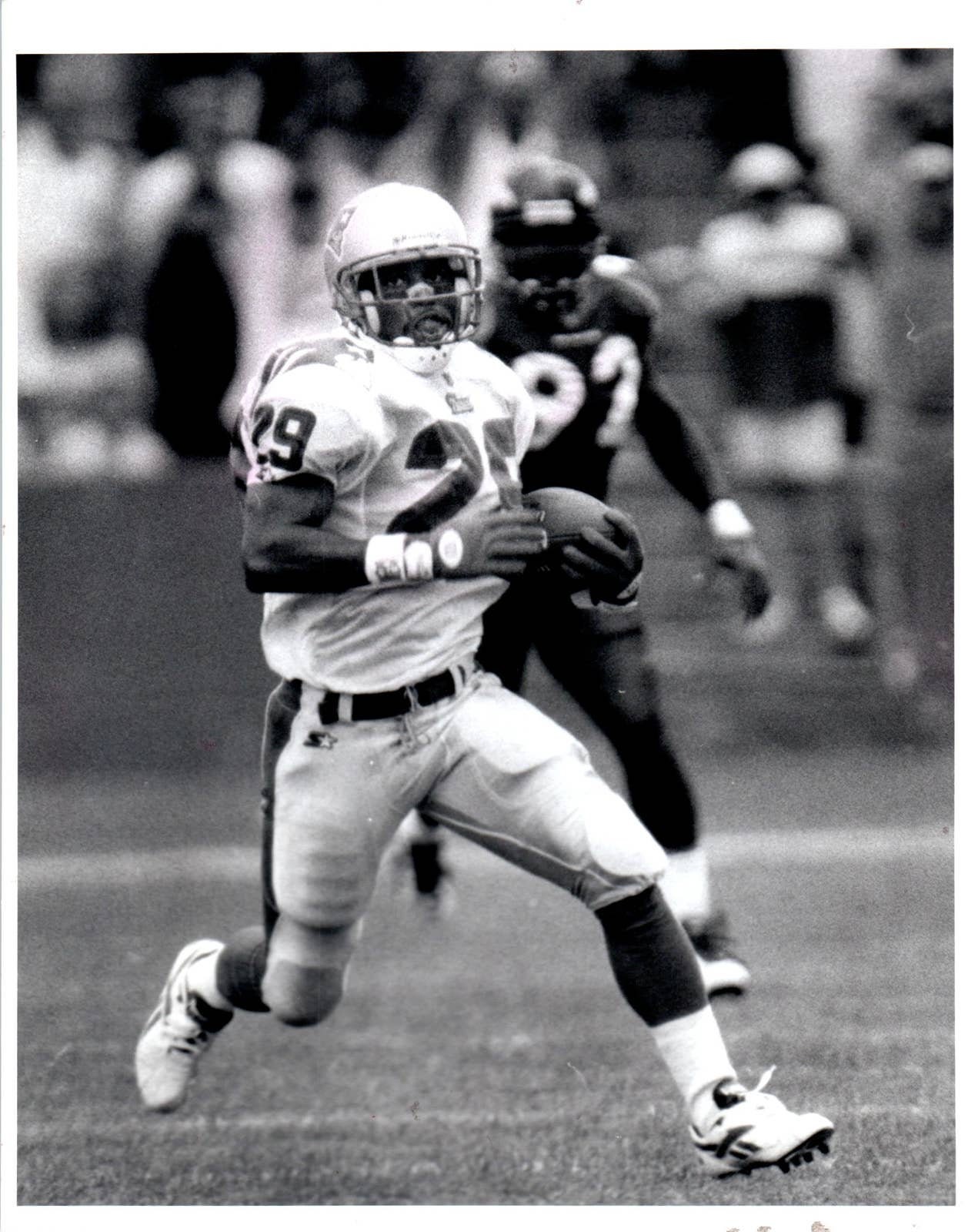 1990s Original Press Photo NFL New England Patriots Derrick Cullors ...