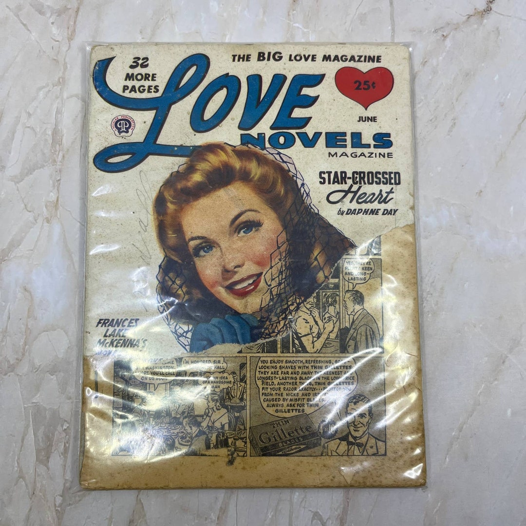Love Novels 1948 June Romance Pulp Fiction Star Crossed Heart Daphne ...