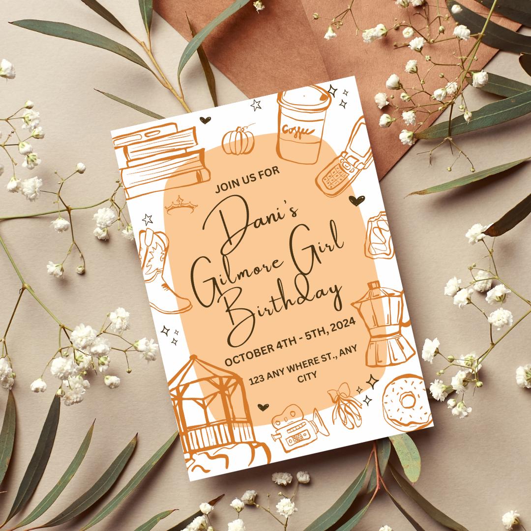 25 Hand-drawn Gilmore Girls Doodle Clipart Icons Whimsical Line Drawing ...