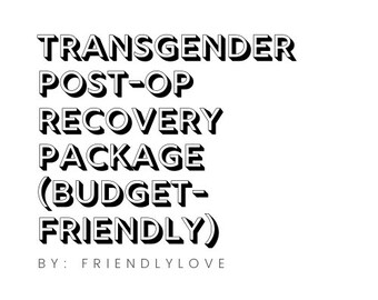 Transgender Care Package | Etsy