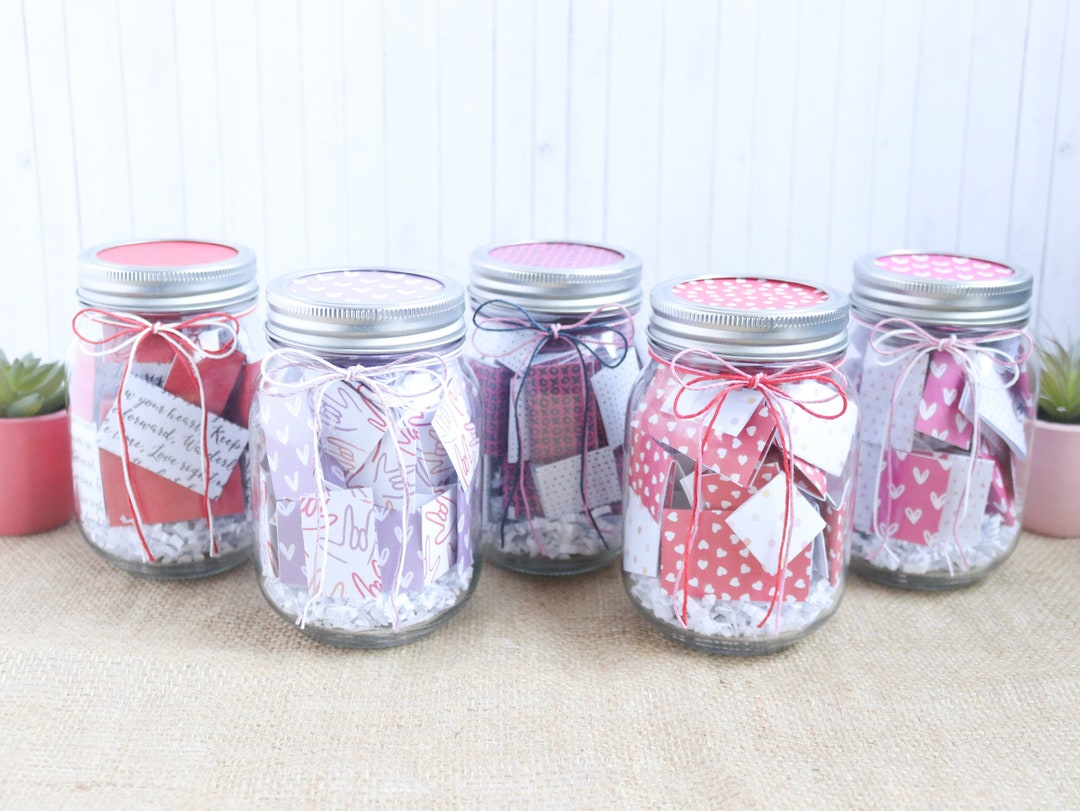 Valentine’s Day Daily Bible Verse Jar | Handmade Scripture Christian ...