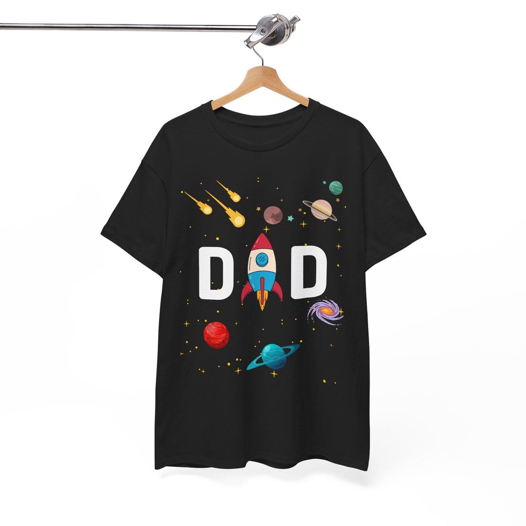 Astronaut Dad Must-have: Cosmic Space Tee for Universe-loving Fathers ...