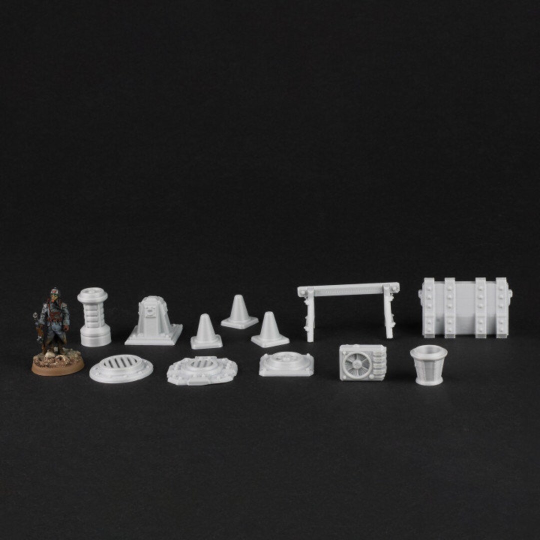 City Street Scatter Wargame Tabletop RPG20 Mm28 Mm32 - Etsy