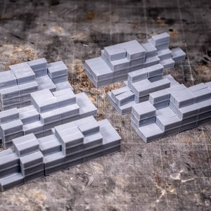 Container Terminal Terrain |wargame|tabletop|rpg|6 Mm|20 Mm|28 Mm|32 Mm ...