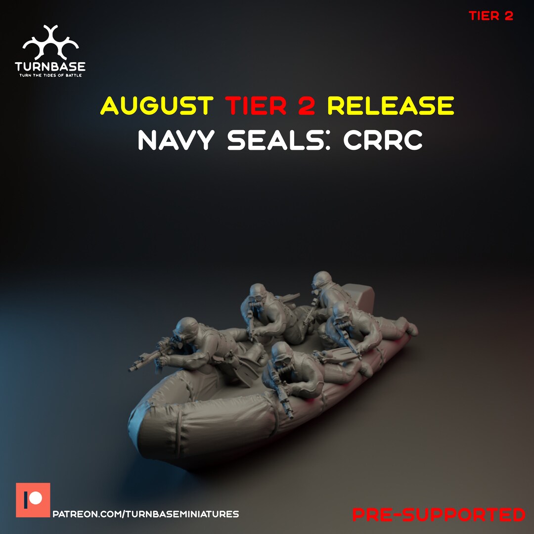 Navy Seals CRRC wargametabletoprpg20 Mm28 Mm32 ...