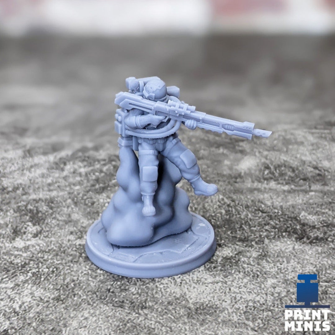 Lunar Team - Mokosha Astronauts |wargame|tabletop|rpg|20 Mm|28 Mm|32 Mm ...