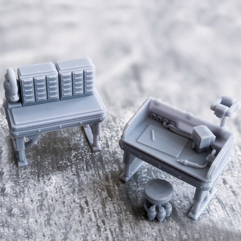 Science Lab Evil Lab Scenery Module Wargame Tabletop - Etsy