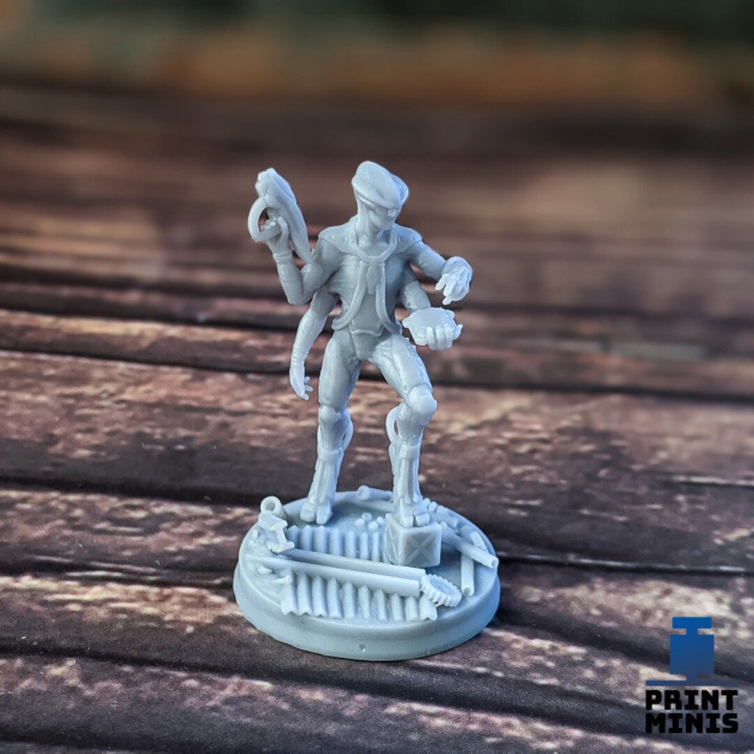 Aramek - Zeki Alien Scout |wargame|tabletop|rpg|20 Mm|28 Mm|32 Mm ...