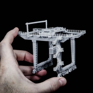Container Terminal Terrain |wargame|tabletop|rpg|6 Mm|20 Mm|28 Mm|32 Mm ...