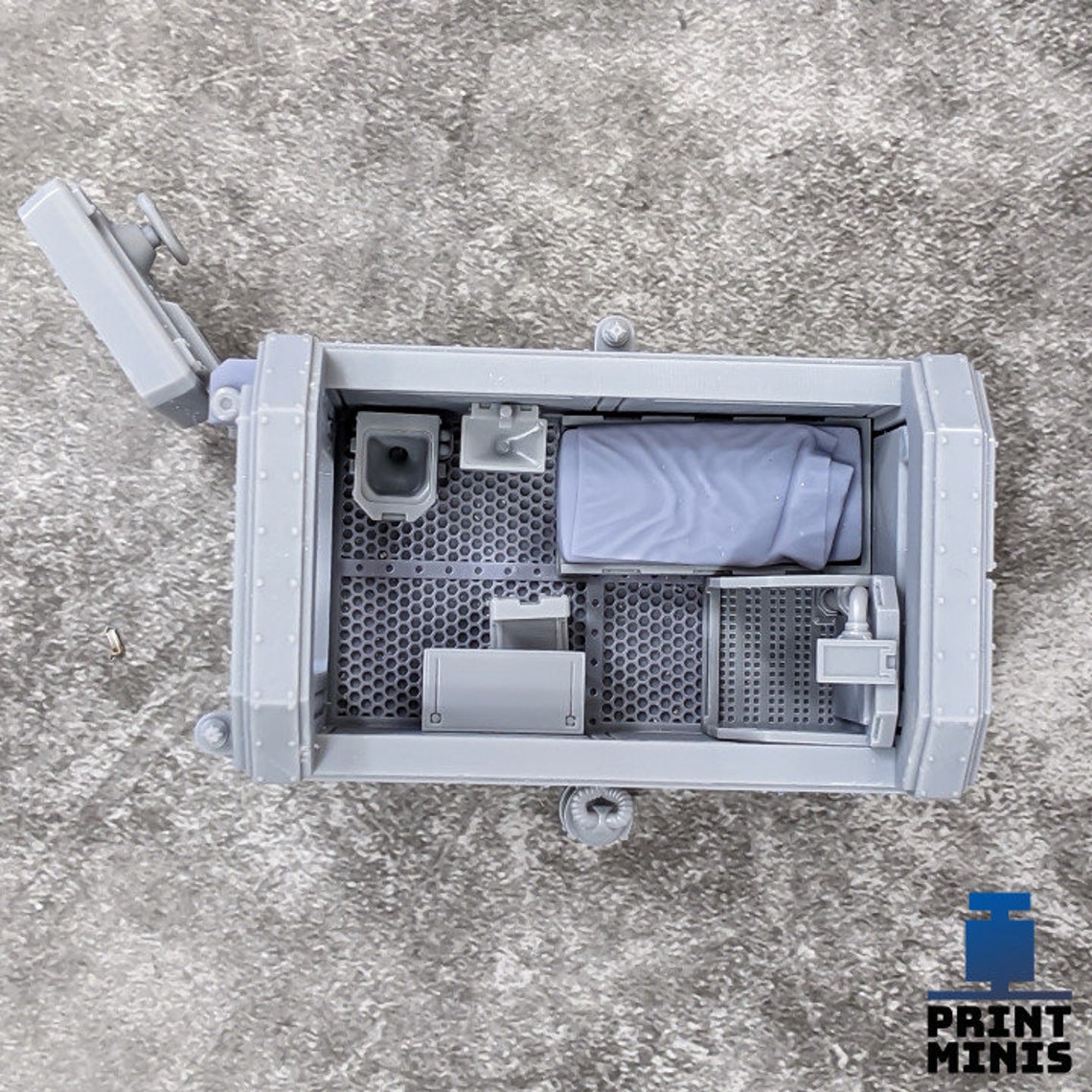 Inmate Isolation Cell |wargame|tabletop|rpg|20 Mm|28 Mm|32 Mm|miniature ...
