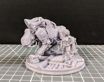 Animal Construct Dog Companion Mechanimals 32mm 28mm Miniatures for ...
