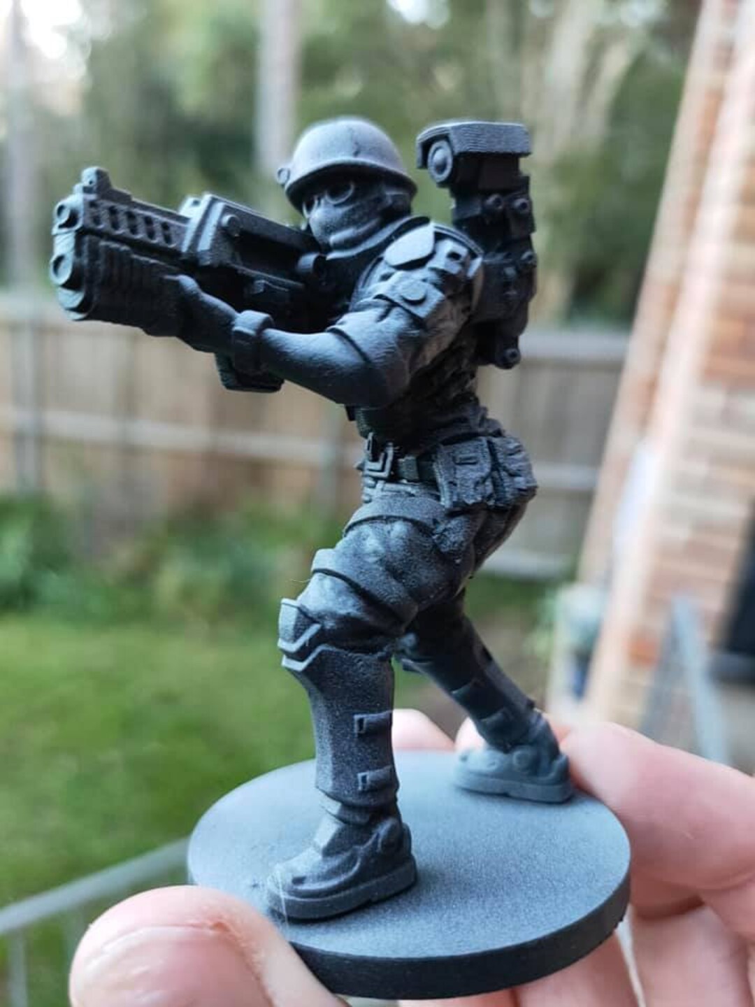 Female Colonist Marine Pvt Kiki Yukito|papsikels|wargame|tabletop|rpg ...